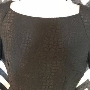French Connection | Dresses | French Connection Lbd Wth Embossed Fabric ...